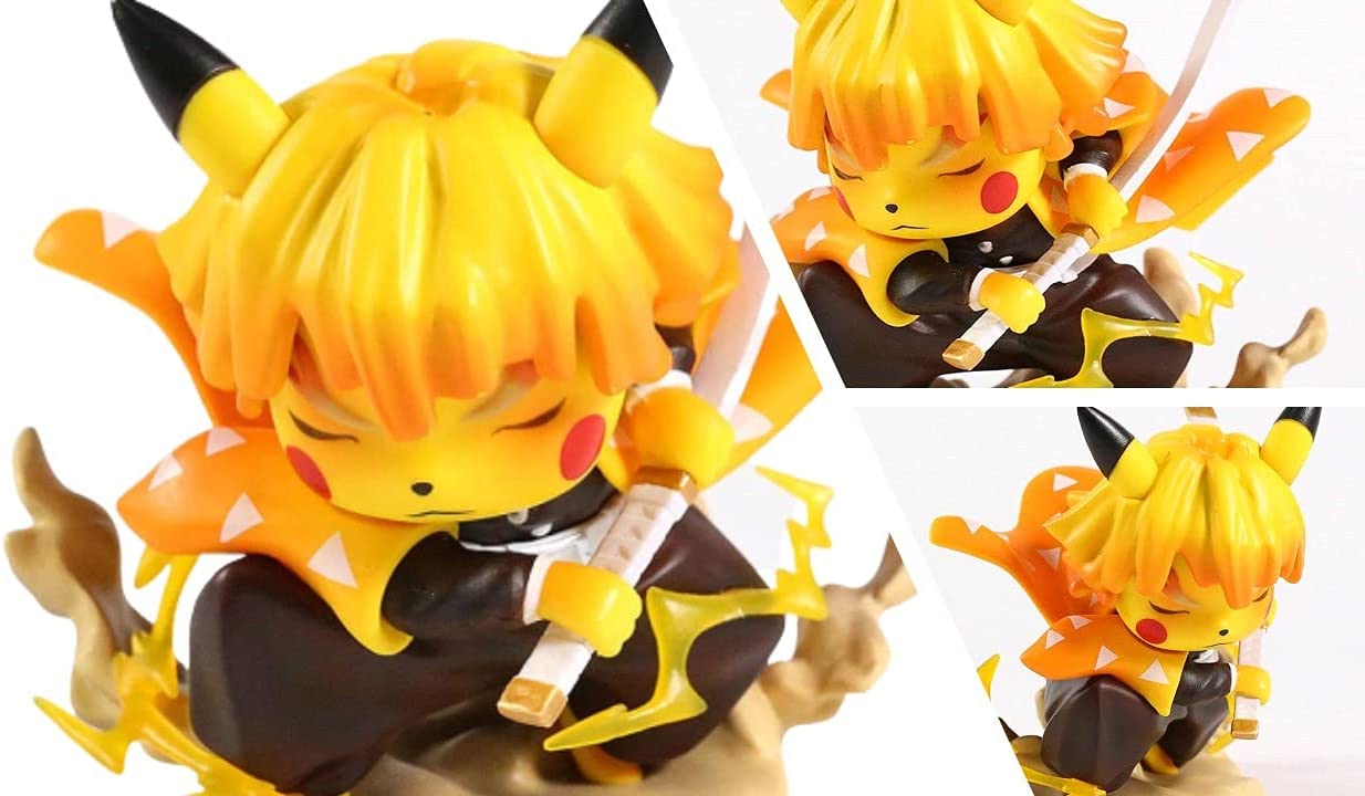 Mô hình Pikachu cosplay Agatsuma Zenitsu